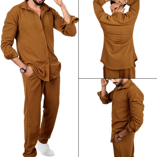 Old Money Brown Cord Set - Men's Improvement