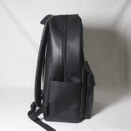 Synthetic Leather Casual Backpack - Men's Improvement